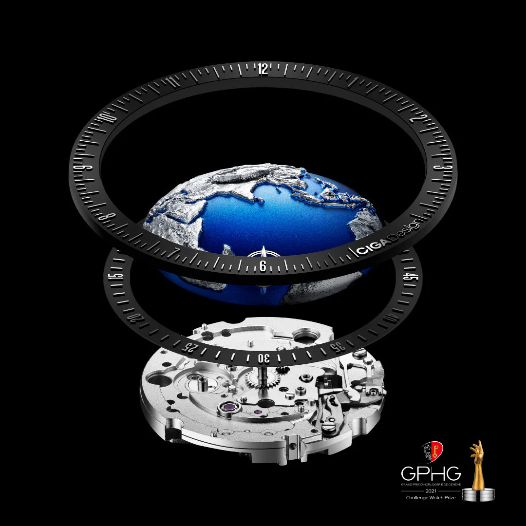 Ciga Design Mechanical Watch Blue Planet II – WristRebels
